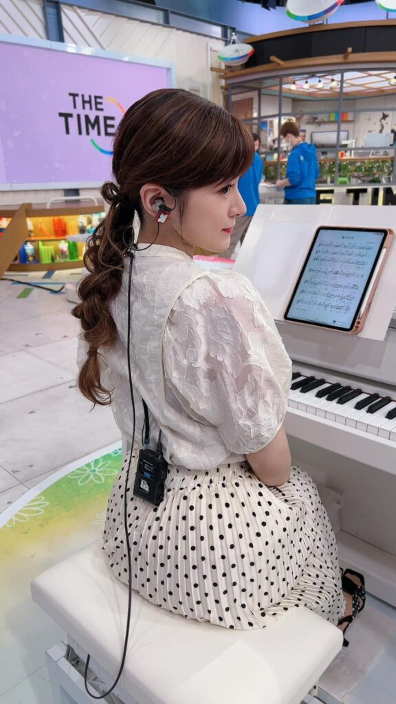 TBS「THE TIME,」出演してます。リハ動画もTikTokにアップ - RIYOKO TAKAGI OFFICIAL WEBSITE（ジャズピアニスト 高木里代子 公式サイト）